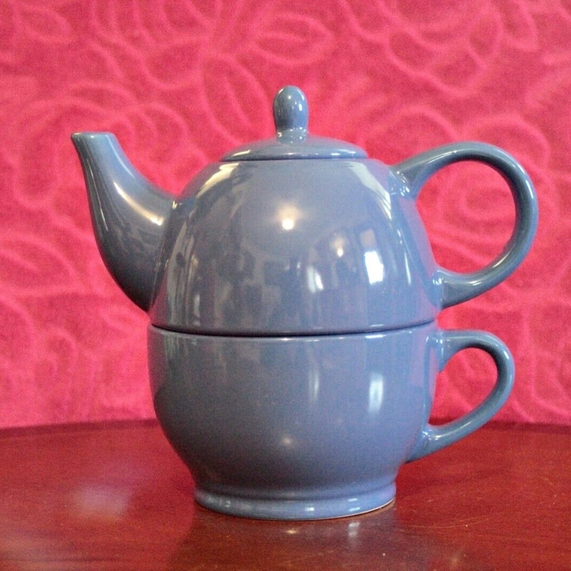 Tea for One Teapot and Cup Set - Etsy
