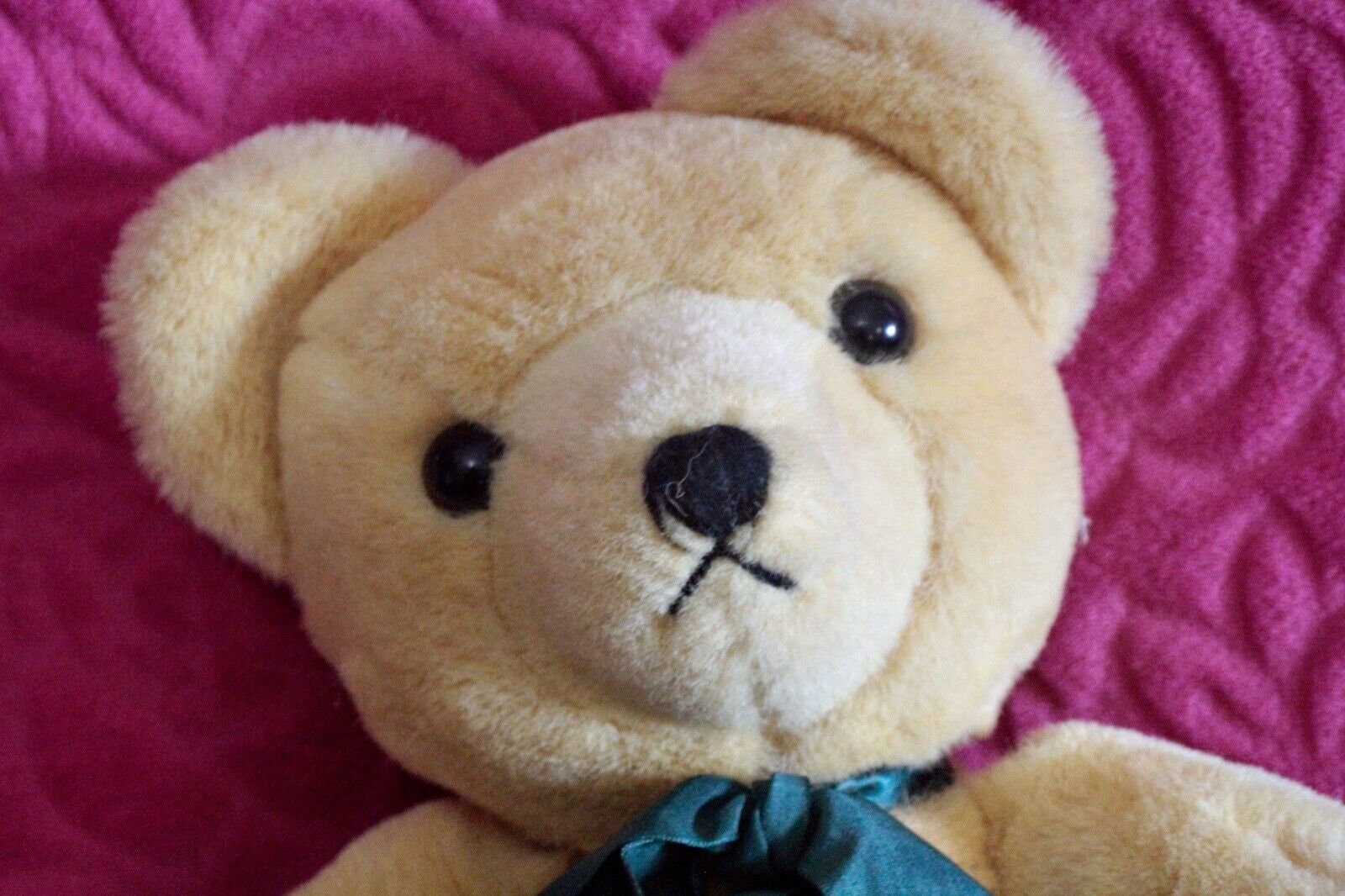 Vintage Growling Teddy Bear Yellow Plush Made in Korea - Etsy