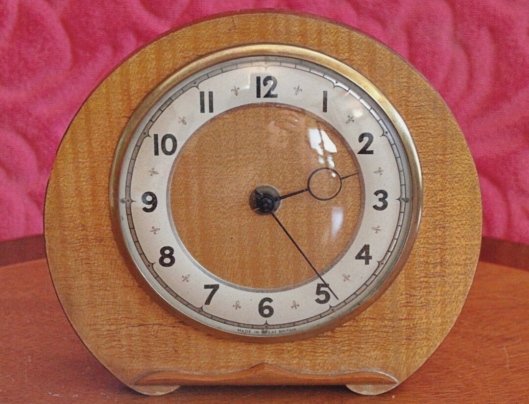 Vintage British Carriage Alarm Clock - Etsy
