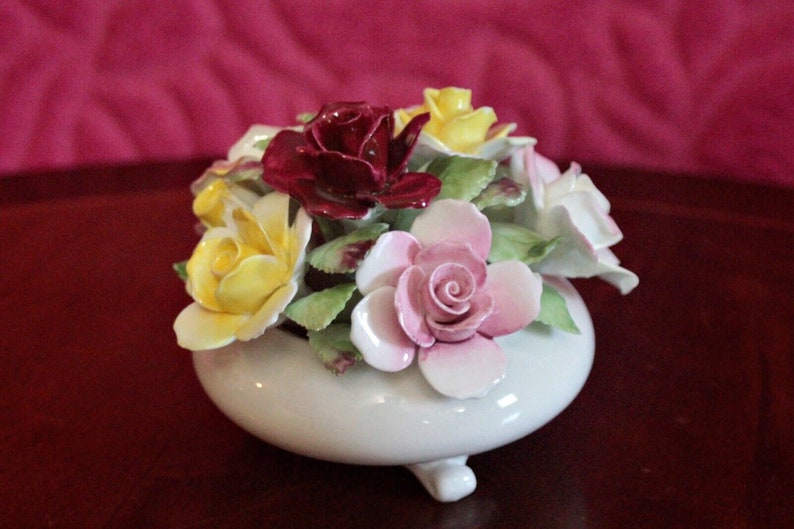 Vintage Royal Doulton Porcelain Flower Bouquet Figurine - Etsy