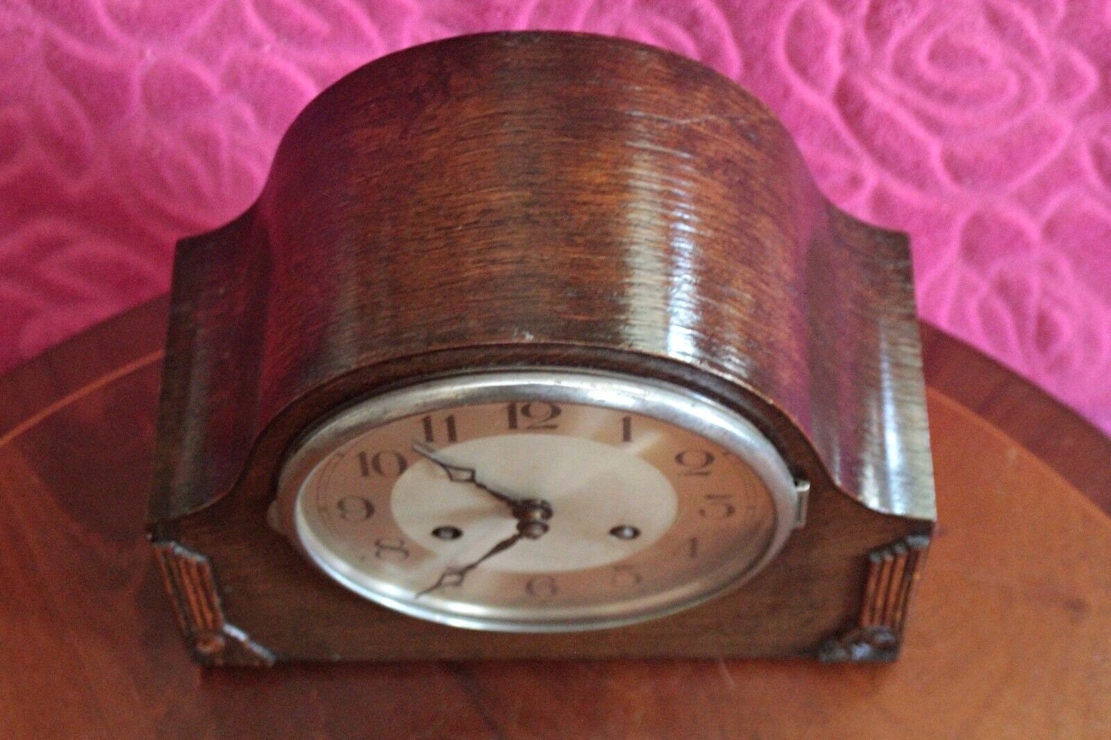 Antique German 'fhs 8-day Striking Mantel Clock - Etsy