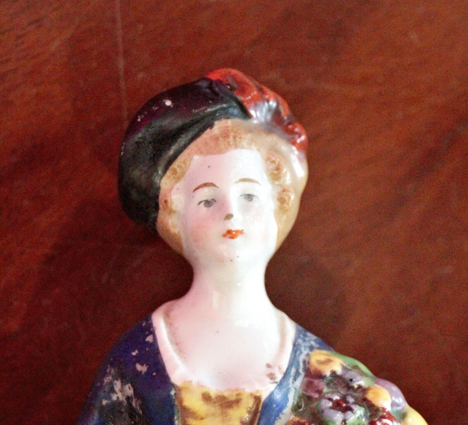 Vintage German GOEBEL Lady Porcelain Figurine 'flower - Etsy