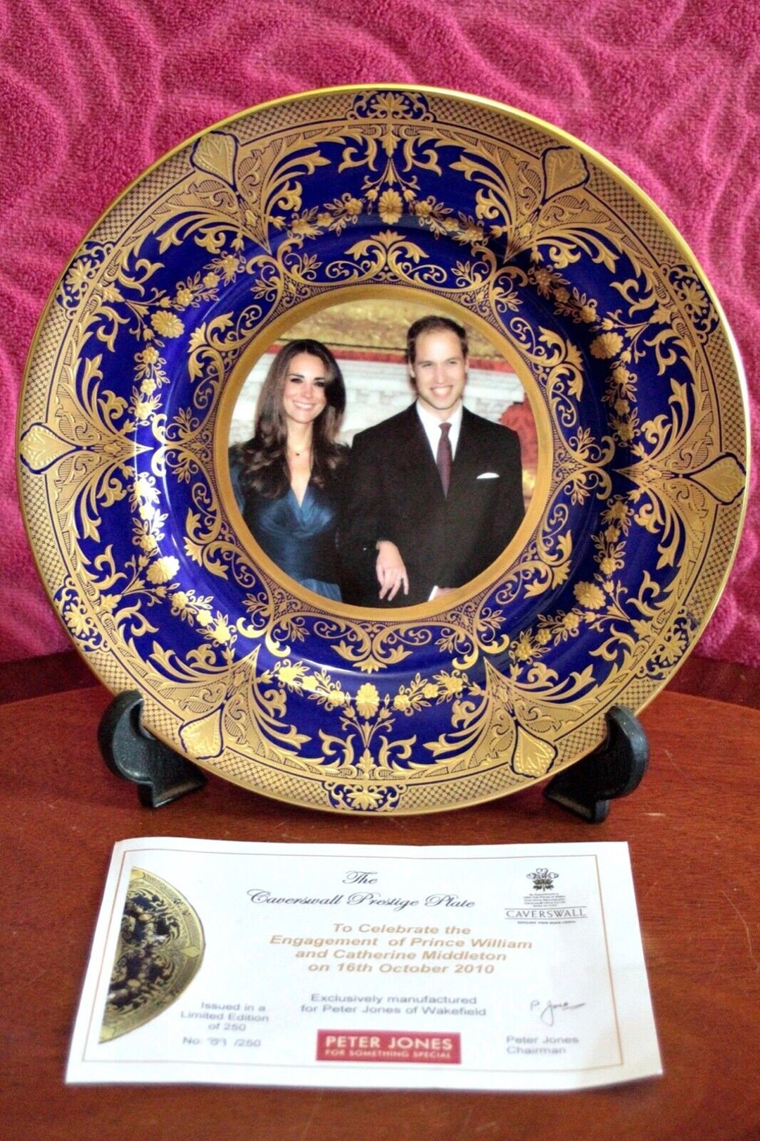 Caverswall to Celebrate the Engagement of Prince William & Catherine ...