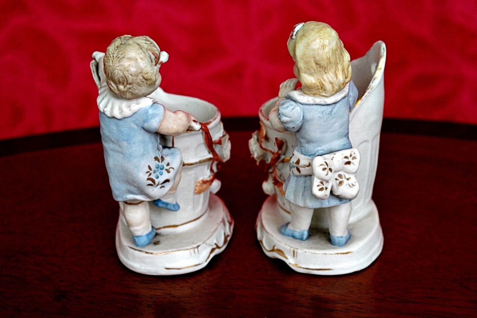Pair of Antique German Conta & Boehme Porcelain Figurines, 19th Century ...