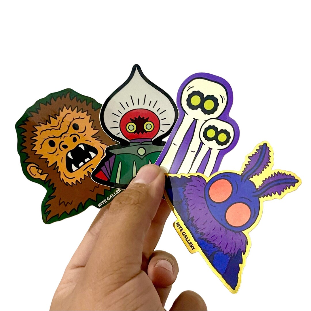 Cryptids Sticker Pack - Etsy