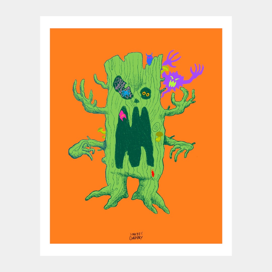 Rot Stump Print (8 X 10) - Etsy