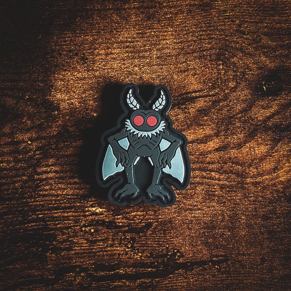 Mothman Patch - Etsy