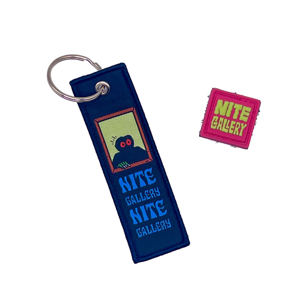 Stranger Keychain & Logo Patch - Etsy