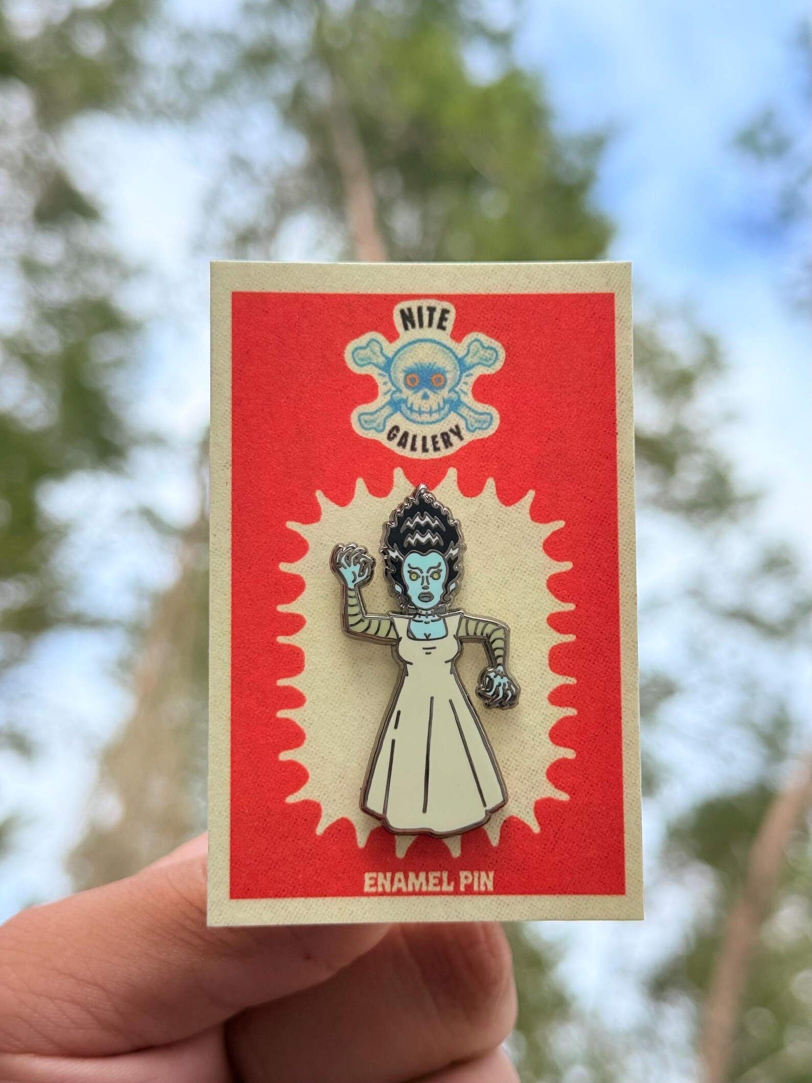 The Bride Enamel Pin - Etsy
