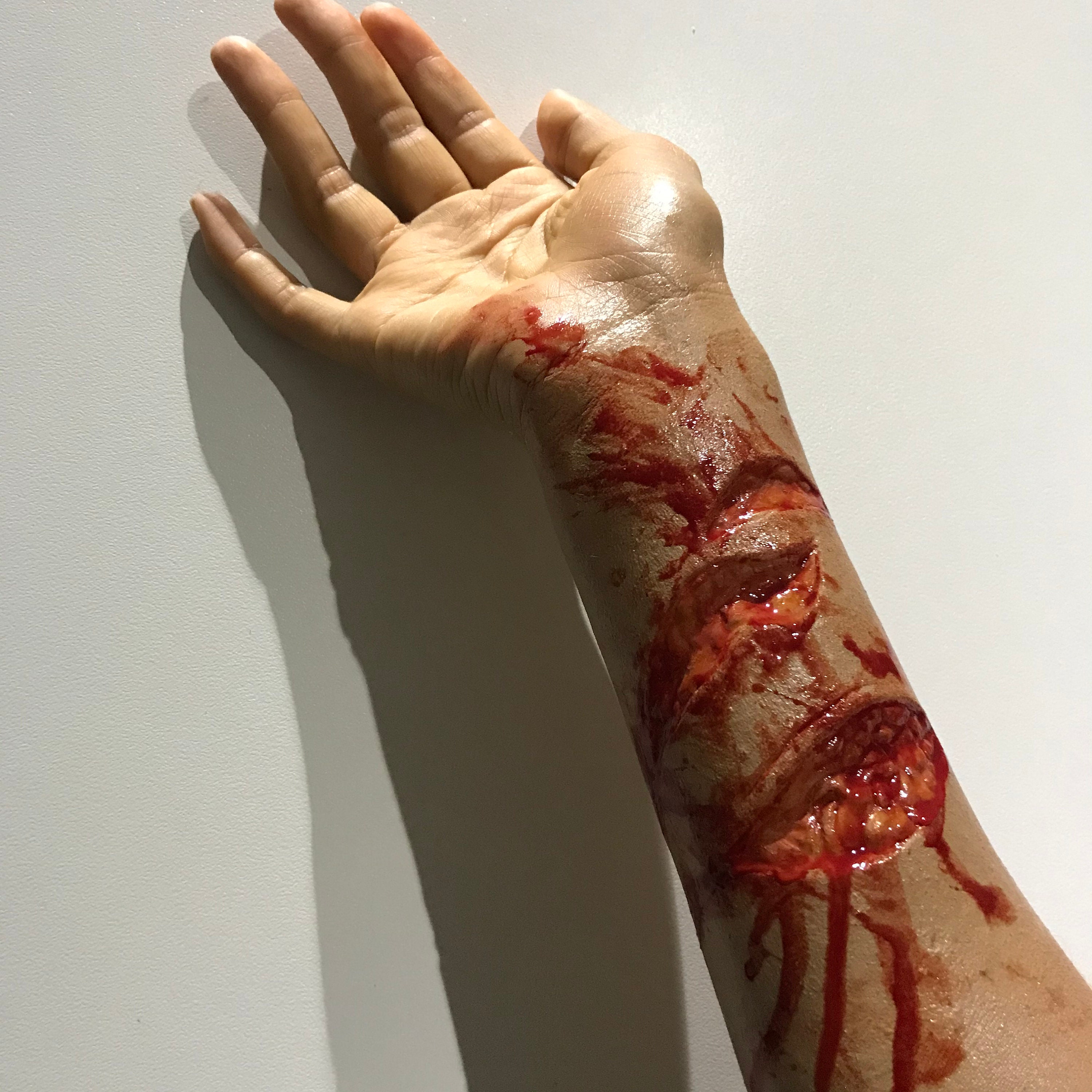 Silicone Prosthetic Makeup Wound by Dabbledark - Etsy