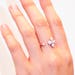 U Shape Ring, U Ring Jewelry, Open Ended Ring, Flower Gold Ring, Flower ...