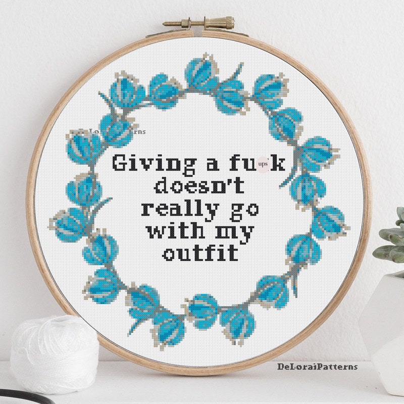 Rude Cross Stitch - Etsy Canada