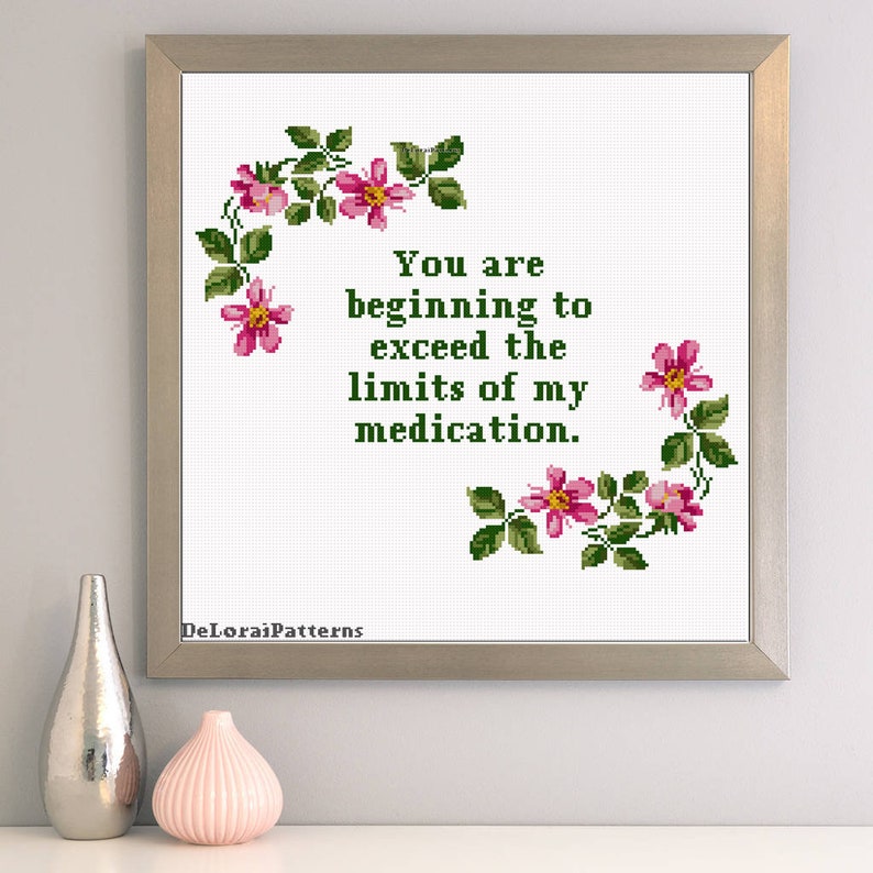 Sarcastic Cross Stitch. Funny Cross Stitch Pattern. you - Etsy