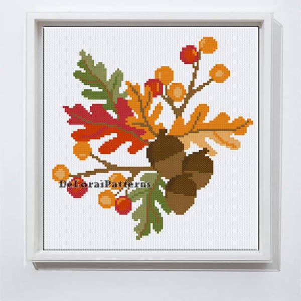 Autumn Cross Stitch Patterns - Etsy