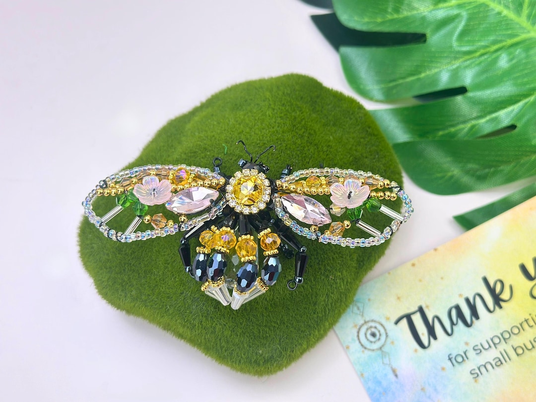 Bee Suncatcher DIY Kit - Create Your Own Whimsical Insect Decor - Etsy