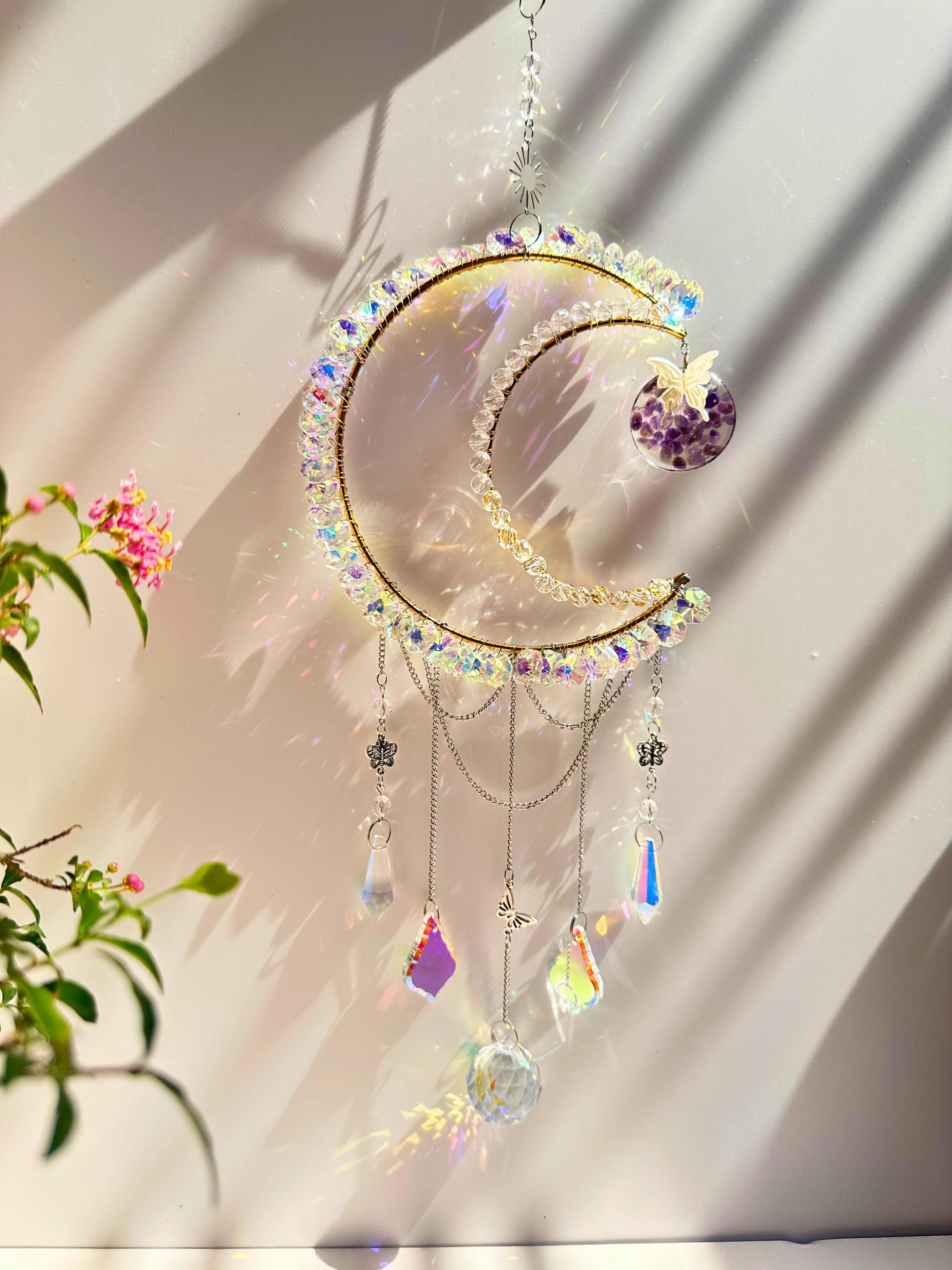 DIY Luna Suncatcher Kit, Moon Sun Catcher Kit for Window, Holiday Gift ...