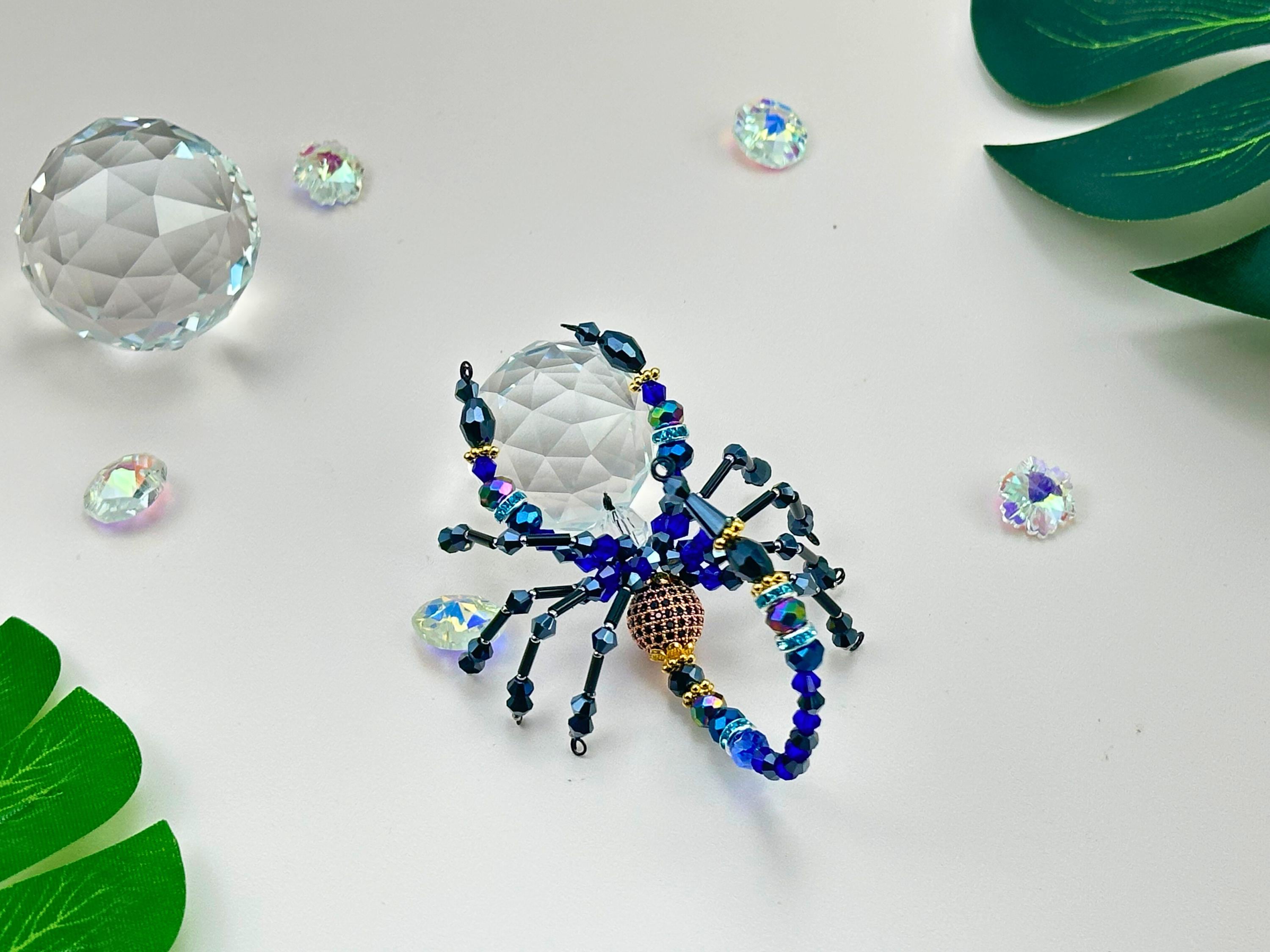 Scorpion Suncatcher DIY Kit: Crystal Prism, Zodiac Gift - Etsy