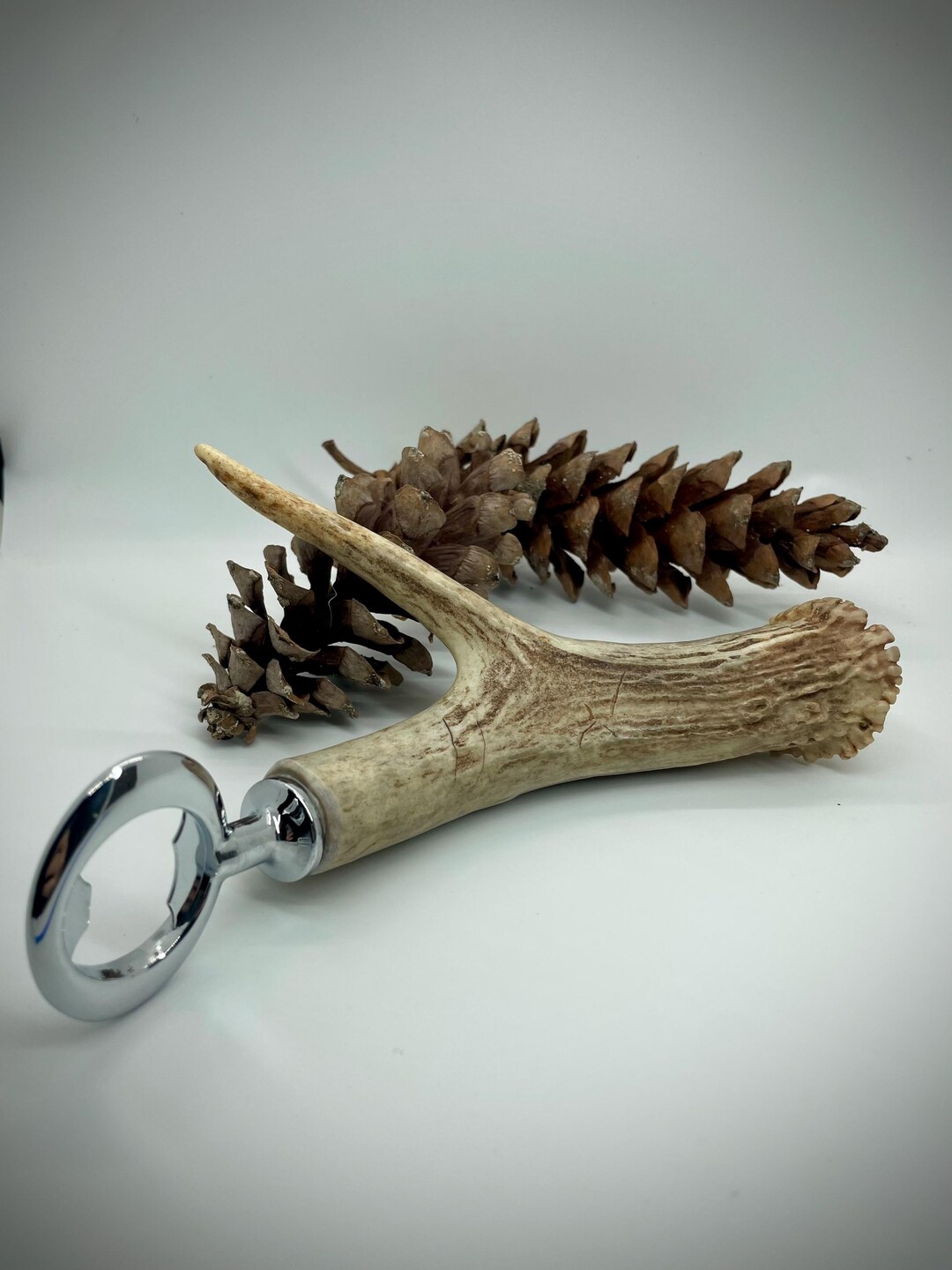 Heavy Duty Deer Antler Bottle Opener Groomsmen Gift Deer Hunter Cabin ...
