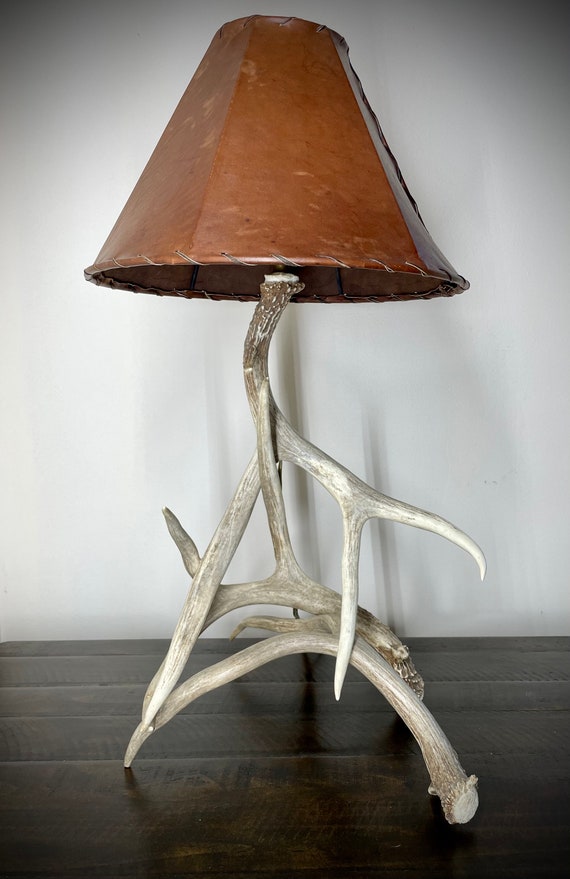 Home & Living Lighting Deer Antler Lamp Made With Real Antlers etna.com.pe