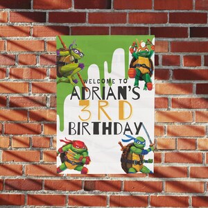 Ninja Turtles Party - Etsy
