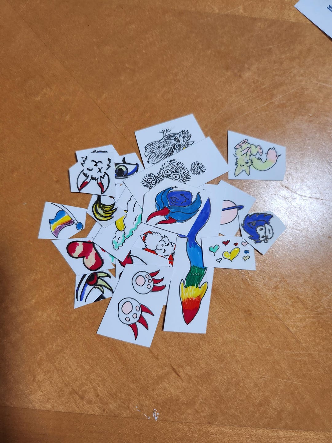 Random Doodles Sticker Blind Bag - Etsy