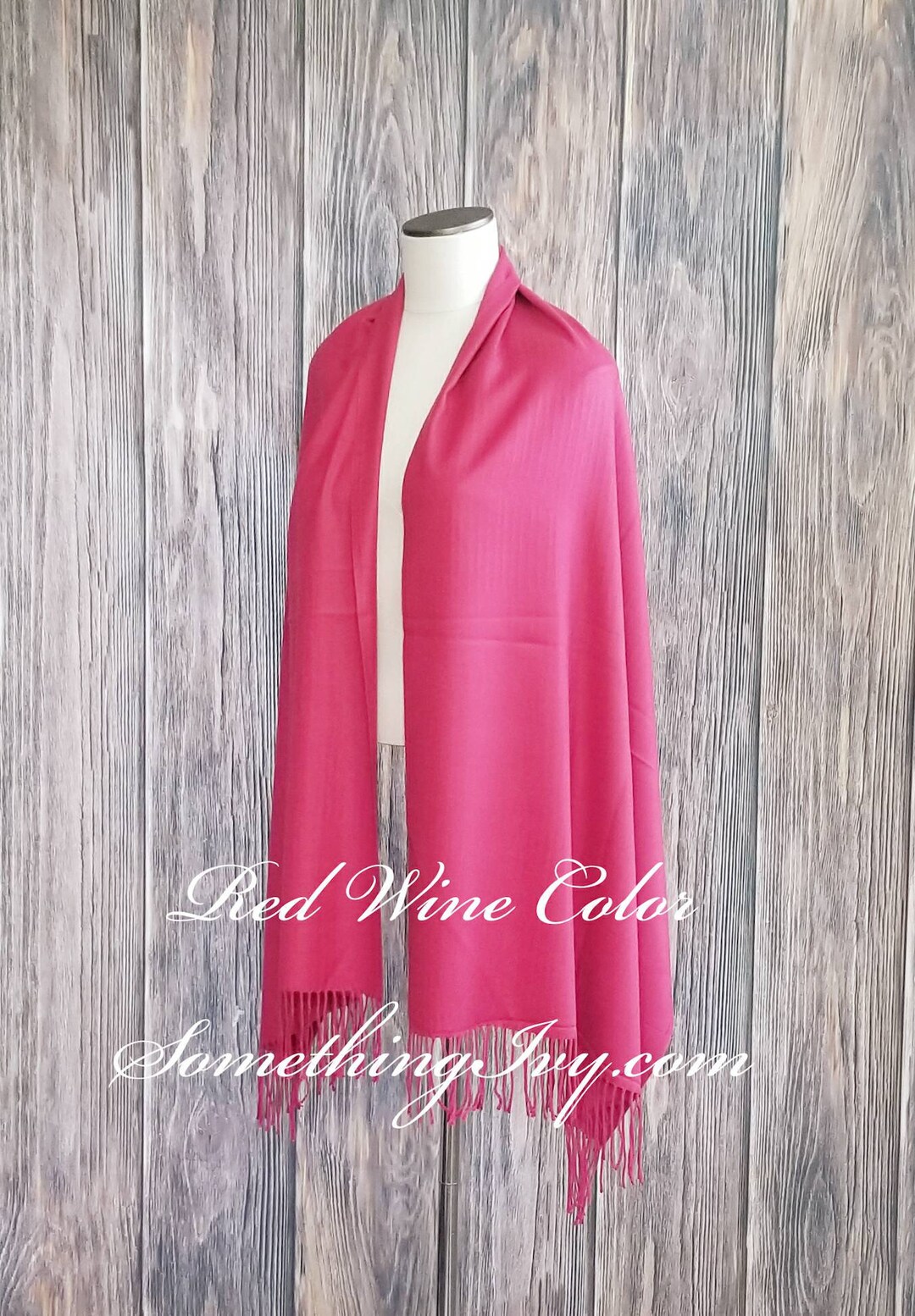 72"l- Red Wine Soft Feel - Plush Soft Wine Scarf - Red Wine Wrap ...