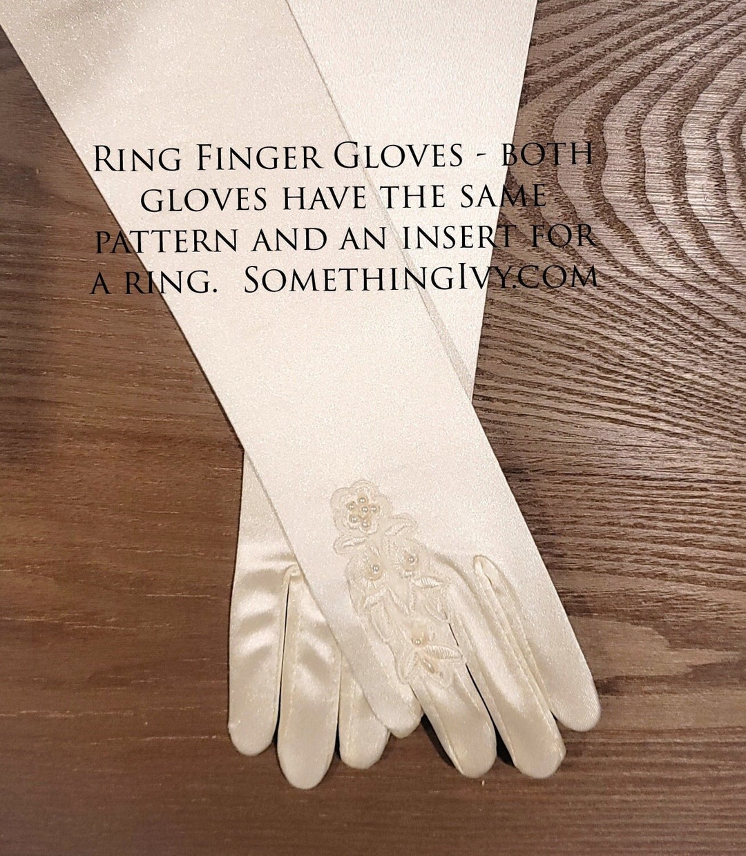 Ring Finger Opening - Opera Gloves Satin - Formal Wear Gloves - Costume ...