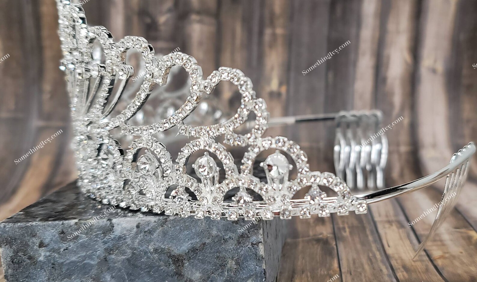 3.2 Sweet 16 Quince Crown Sweet 16 Silver Pageant Crown - Etsy