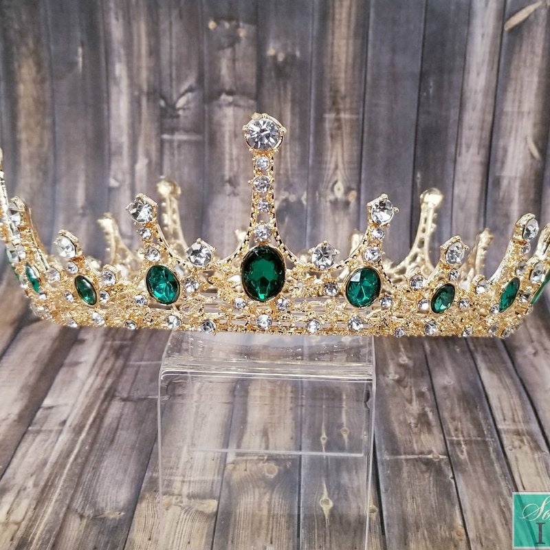 Emerald Tiara - Etsy