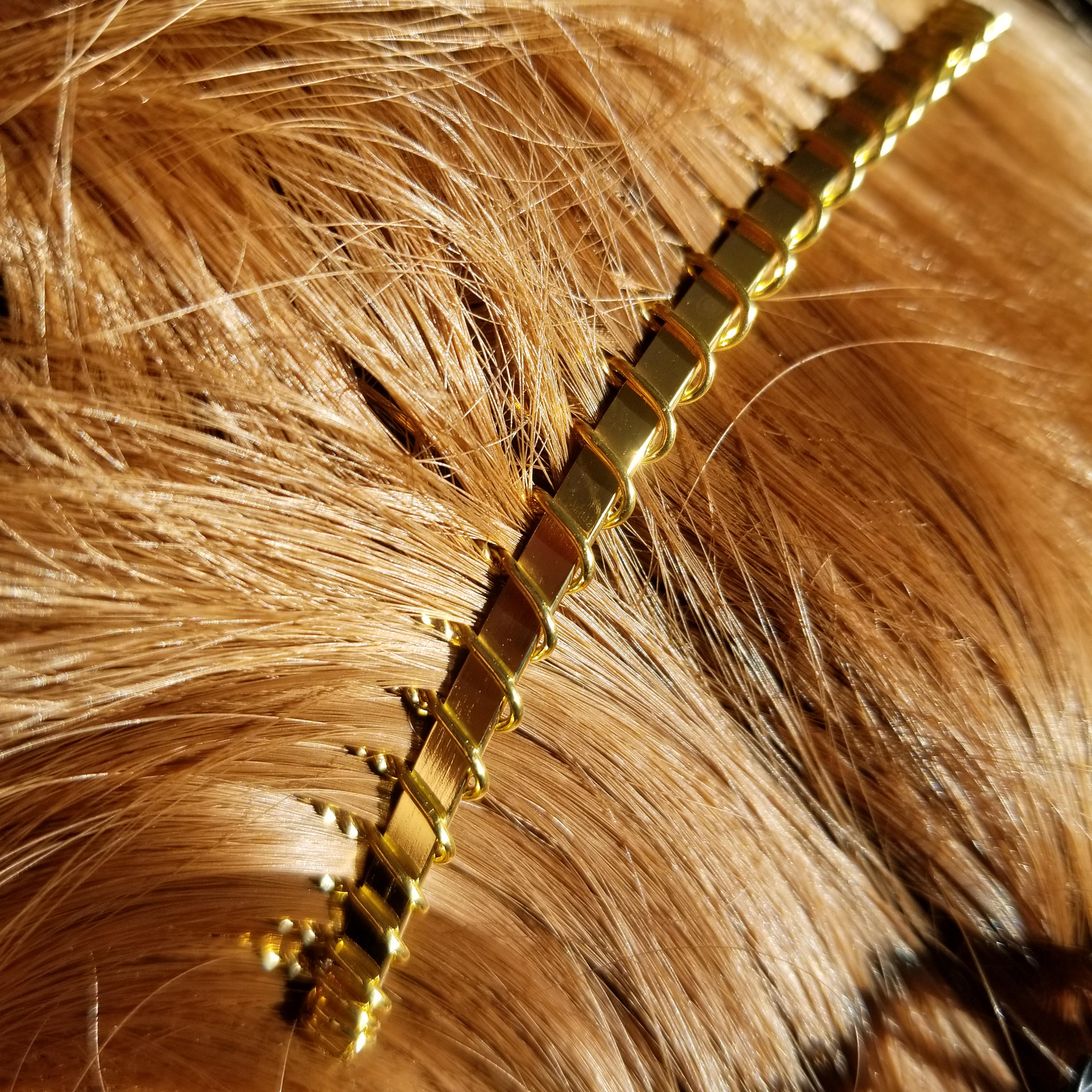 3 Gold Metal Comb Veil Combs Combs for Veils - Etsy