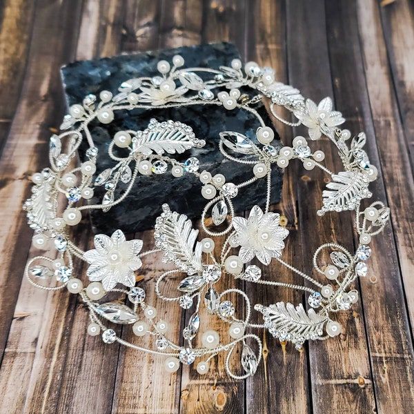 Rhinestone Bun - Etsy