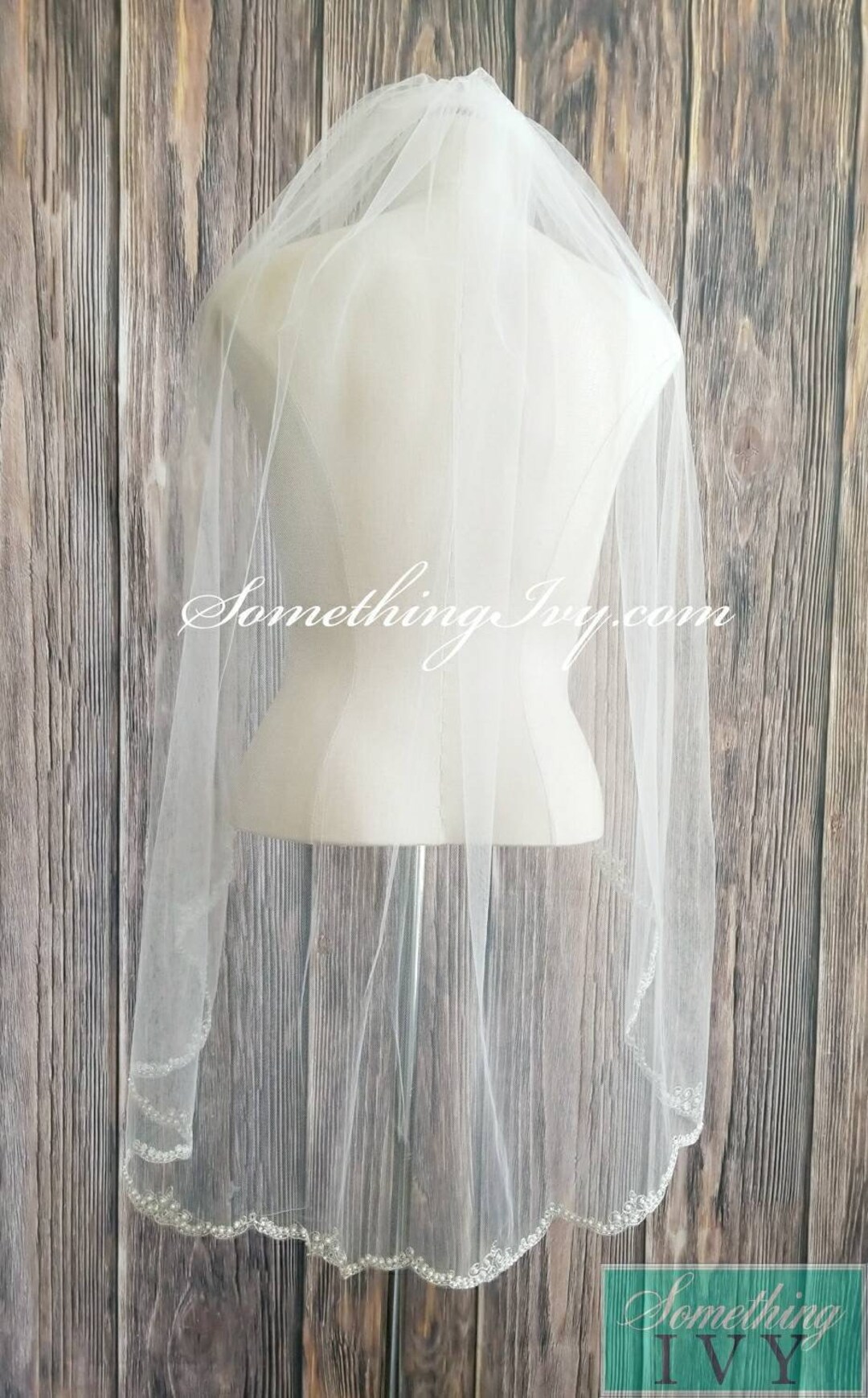 Fast Ship - Fingertip Beaded Veil, Beaded Veil,veils With Bugles Beads ...