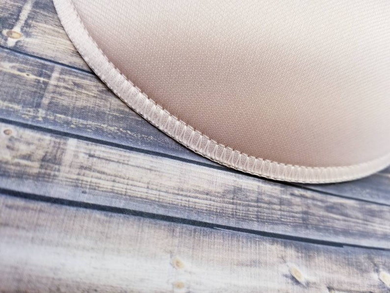 Size C Nude Bra Cups Nude Foam Bra Cups Size C Sew In Bra Etsy