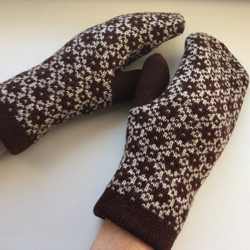 Mens Wool Mittens - Etsy