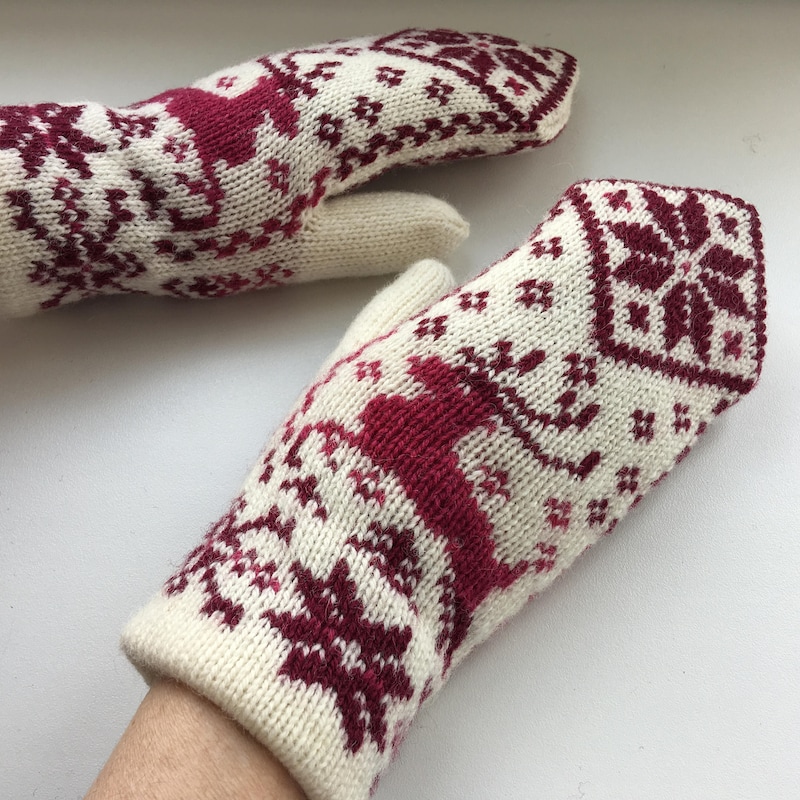 Nordic Mittens - Etsy