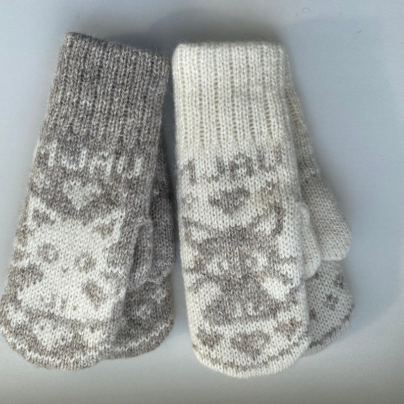 Kitten Mittens - Etsy