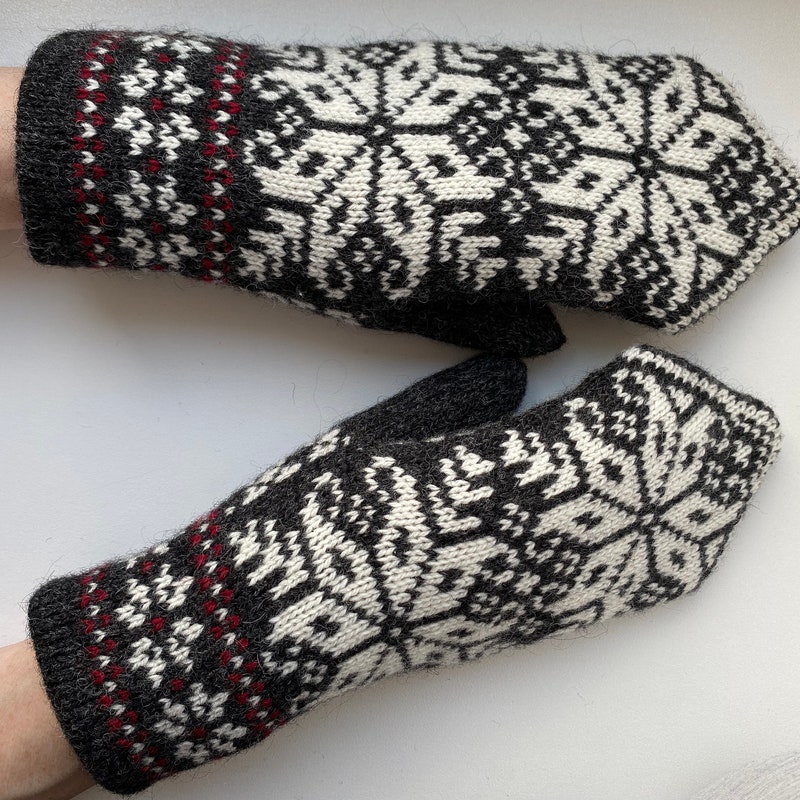 Wool Mittens - Etsy