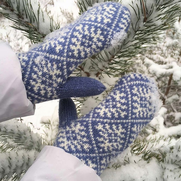 Knit Snowflake - Etsy