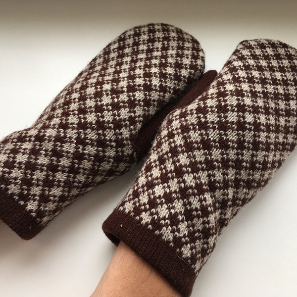 Mens Wool Mittens - Etsy