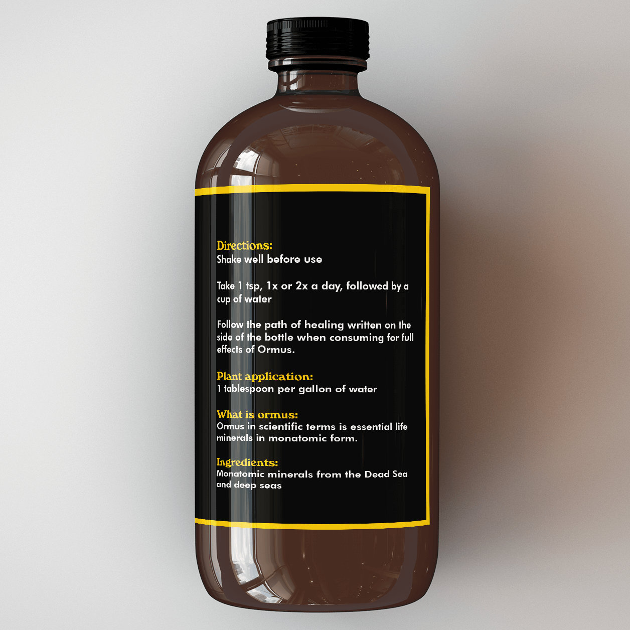 PURE ORMUS Monatomic Gold Elements - Mahavatar Ormus is the Highest ...