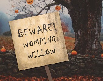 Womping Willow Svg - Etsy