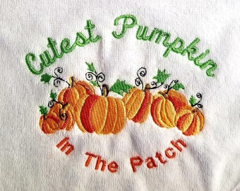 Cutest Pumpkin in the Patch A Machine Embroidery Design for - Etsy