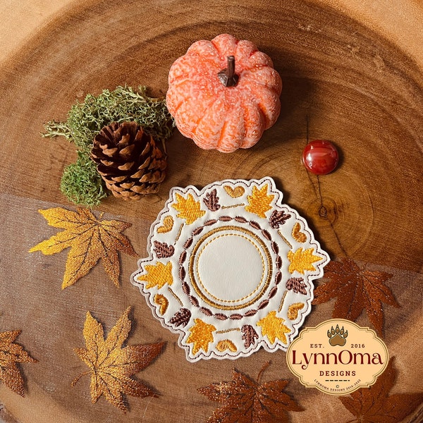 Leaf Coasters - Etsy