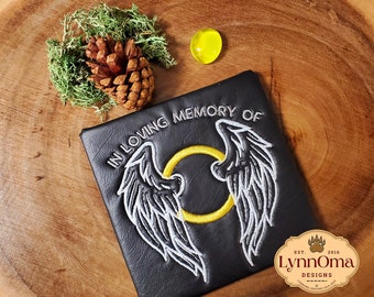 Wings Halo Embroidery Design - Etsy