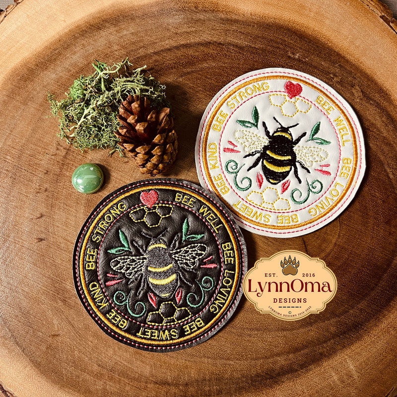 Bee Coasters - Etsy