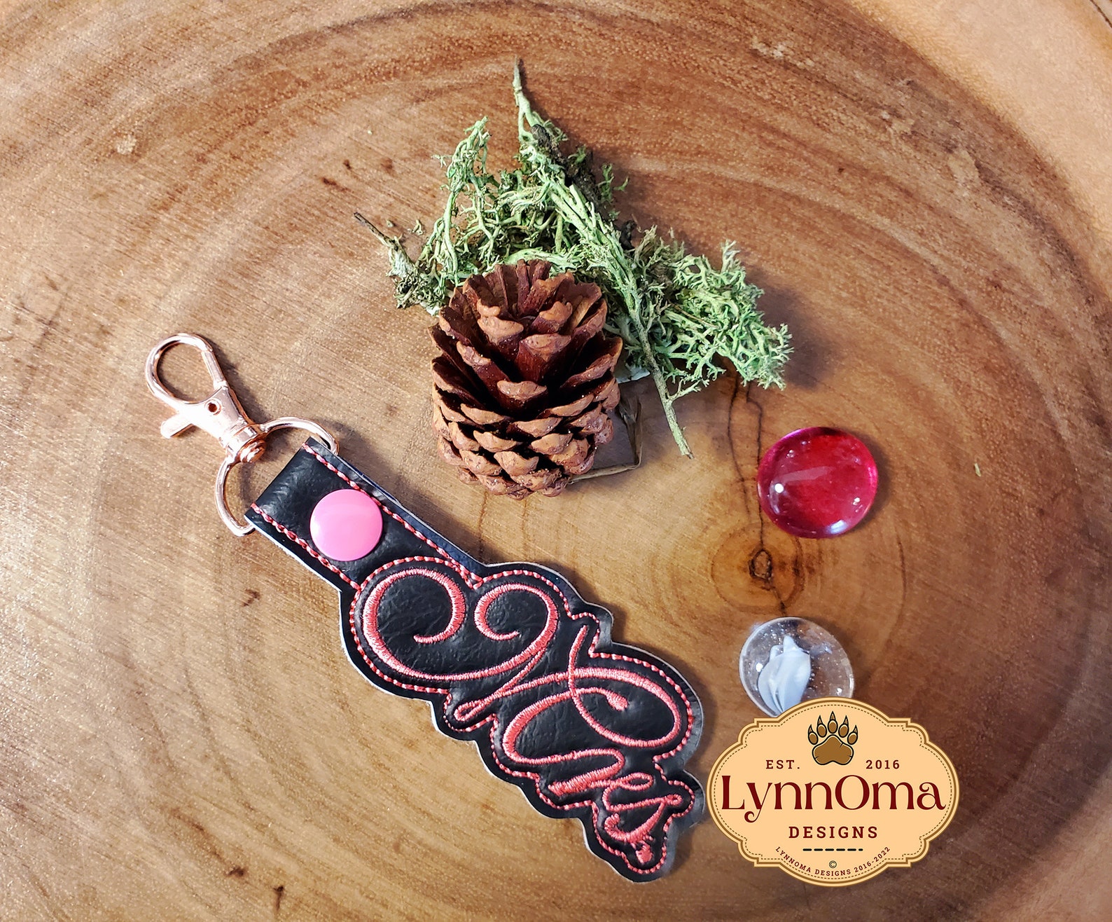 Embroidered Mr. & Mrs. Key Chain Fob Designs: 4x4 Hoops (digital File ...