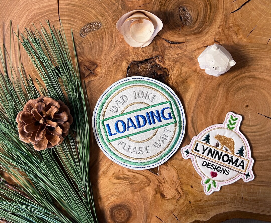 Dad Joke Loading Coaster: Father's Day Embroidery Design (digital File ...