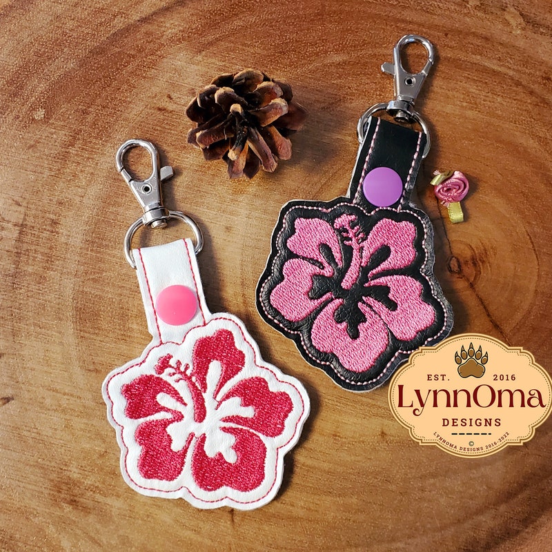 Snap Tab Embroidery File - Etsy