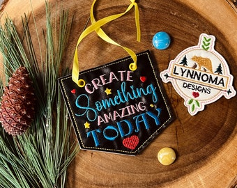 Embroidery Banner File - Etsy