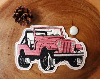 Jeep Embroidery Design | Etsy